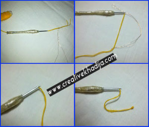 Needle Hook Embroidery Tutorial