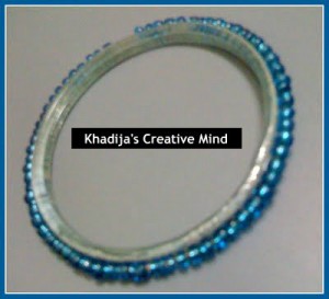 DIY Bangle with Beads