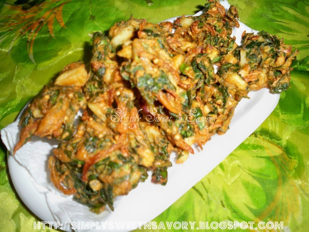 Recipe Spinach Pakoray