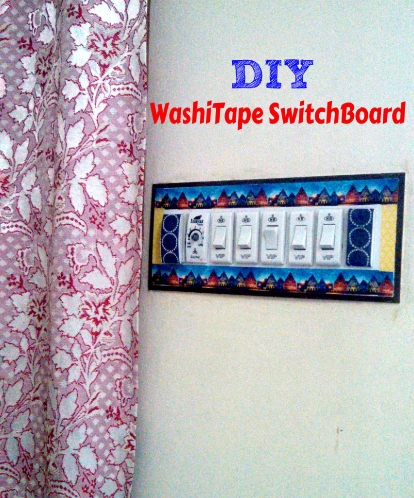 WashiTape SwitchBoard DIY