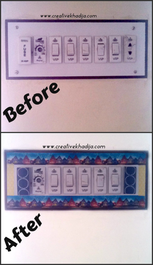 WashiTape SwitchBoard DIY