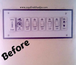WashiTape SwitchBoard DIY