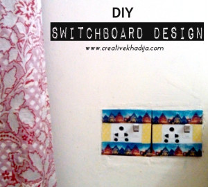 WashiTape SwitchBoard DIY