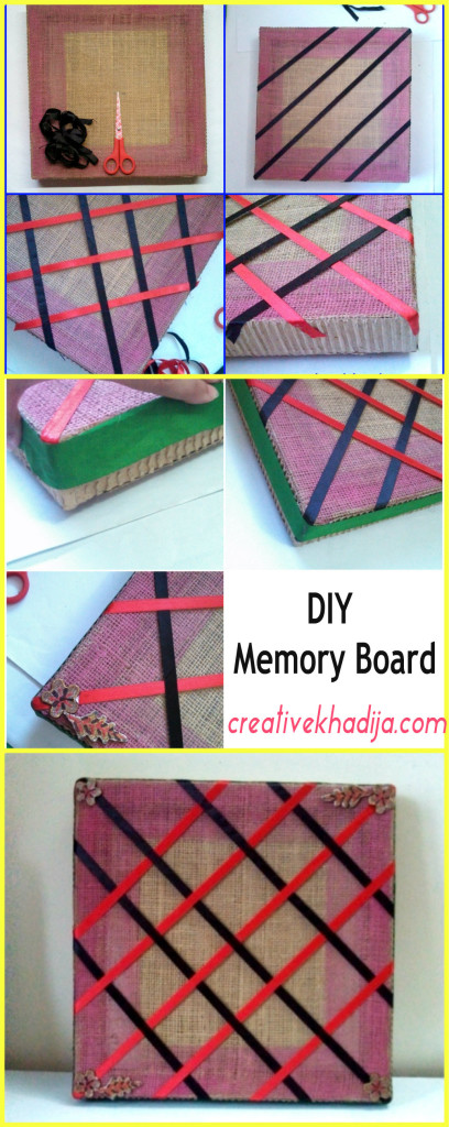 Twine Reminder-Memory Board DIY
