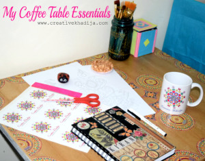 My Coffee-Work Table Essentials