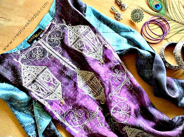 Outfit Of The Day Digital Printed Silk Shirt By Khas