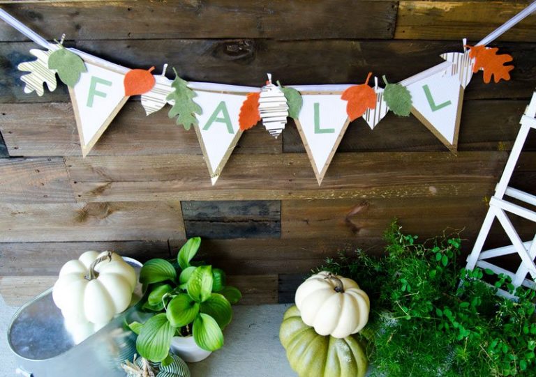 35 Best Fall Banner and Garland Ideas from Pinterest