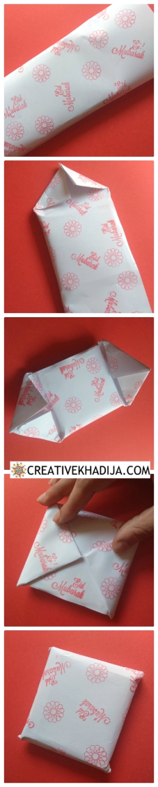 How To Wrap a Gift with Customized Paper Sheet | DIY