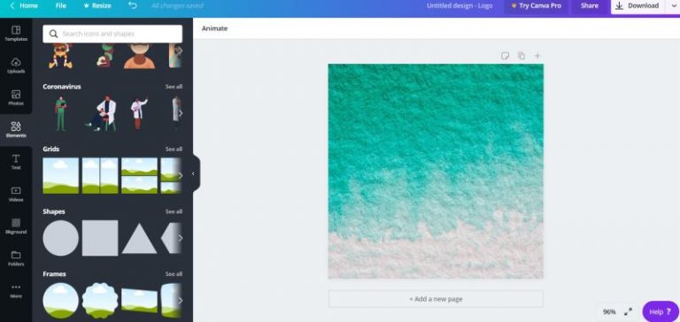 How To Build a Logo Using Canva Graphic Design App | Creative Khadija
