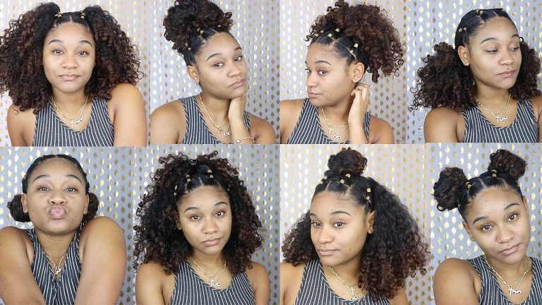 25+ Cute Hairstyles for Curly Hair | Stylish Collection by Creative Khadija