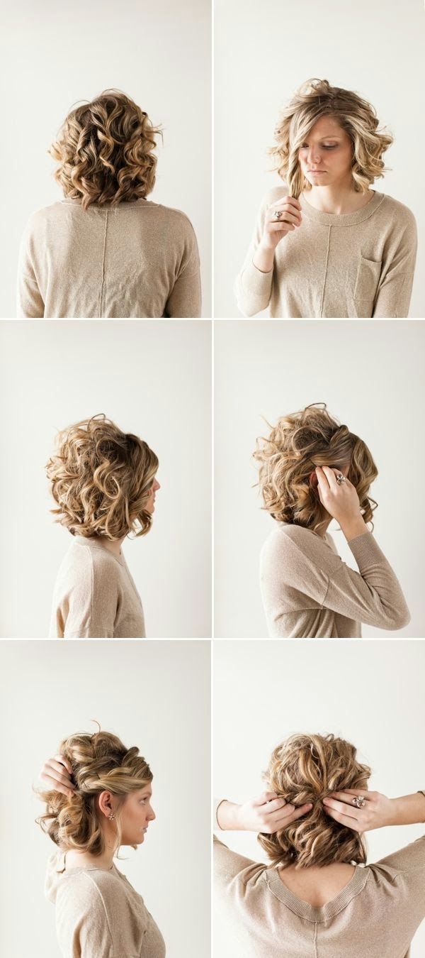 Cute Easy Short Curly Hairstyles at Leta Tabor blog