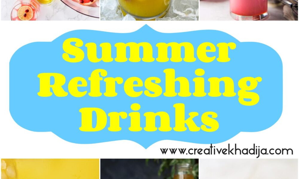 21 Must-Try Summer Refreshing Drinks to Keep You Hydrated