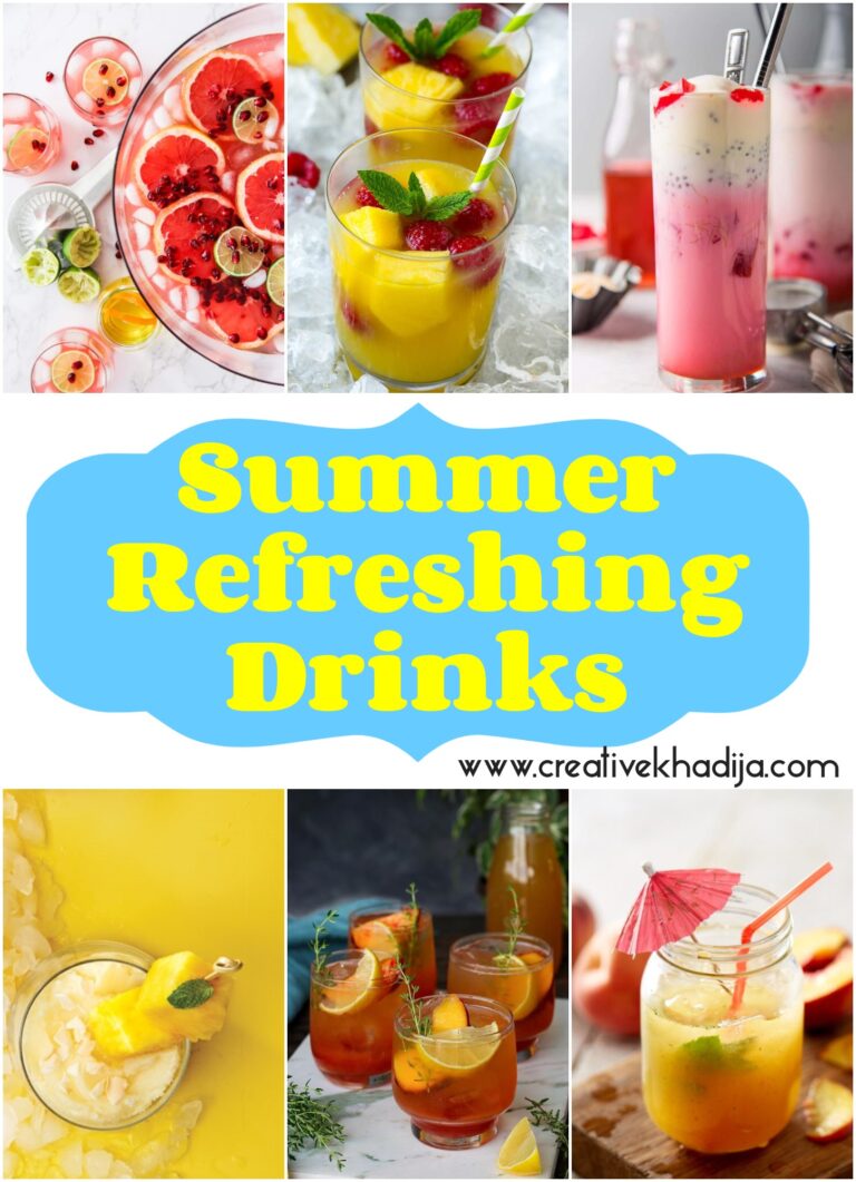 21 Must-Try Summer Refreshing Drinks to Keep You Hydrated