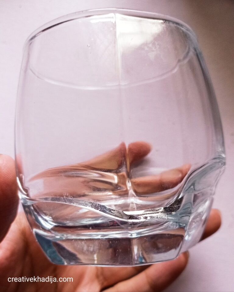 How To Paint Fall Colored Leaves on a Glass | Creative Khadija Blog