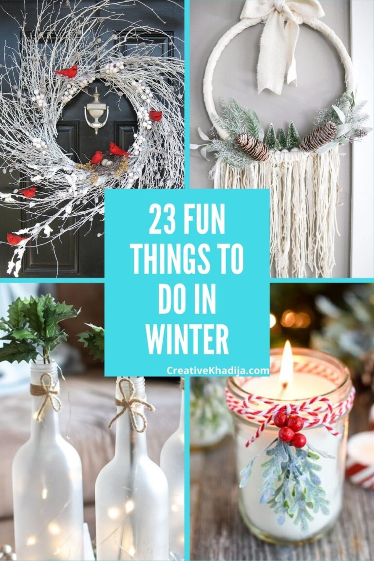 23 Fun Things To Do in Winter | Creative Khadija Blog