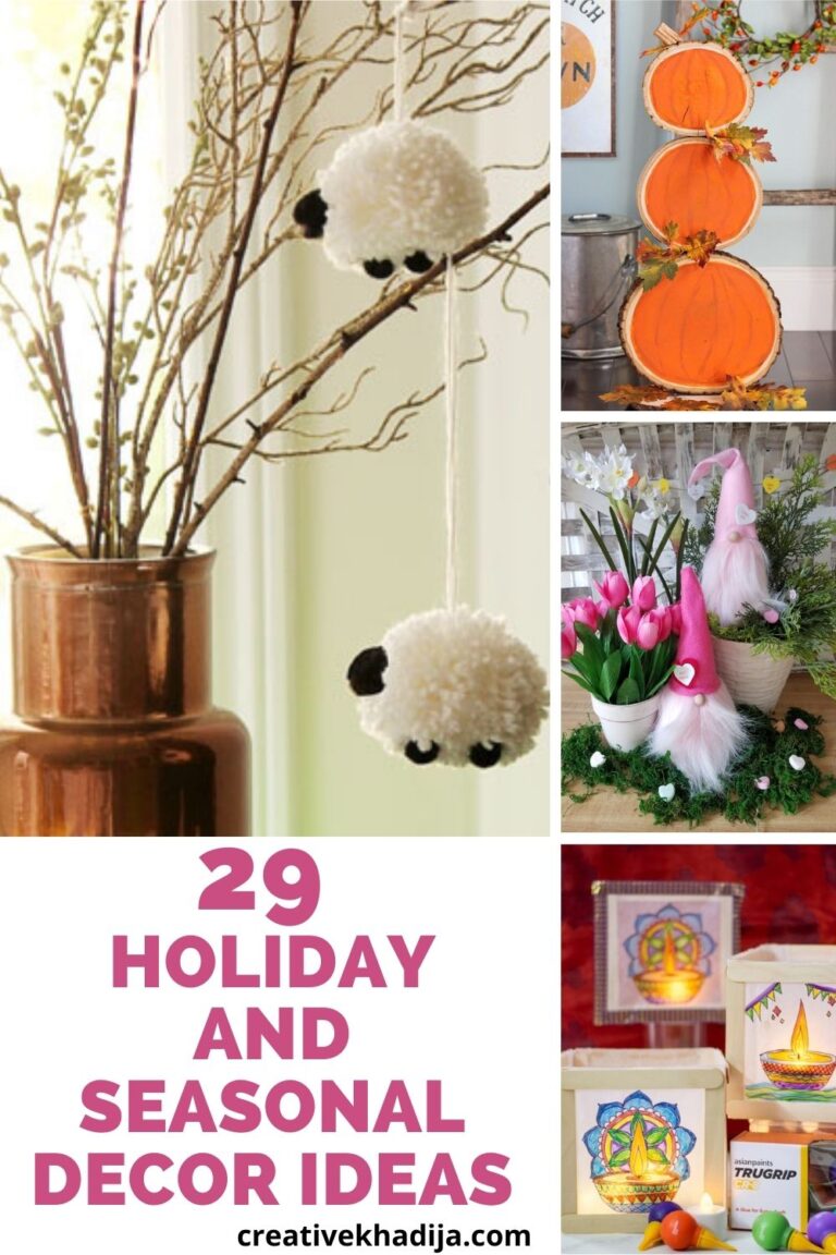 29 Holiday and Seasonal Decor Ideas | Creative Khadija Blog