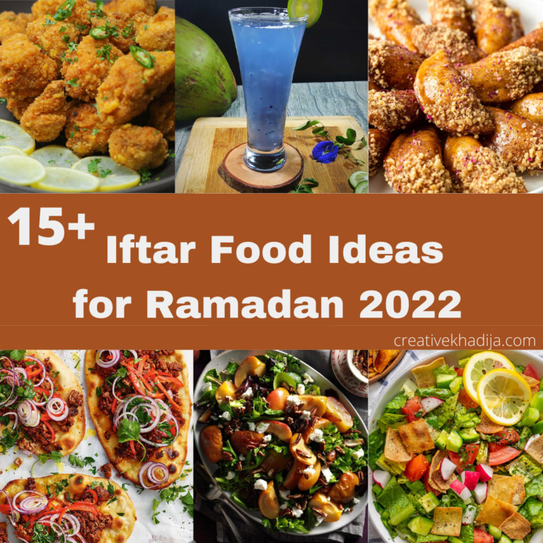 17 Healthy & Easy Ramadan Recipes 2024 | Creative Khadija