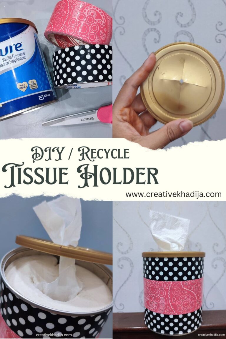 DIY Tissue Paper Roll Holder | Recycled Art Projects