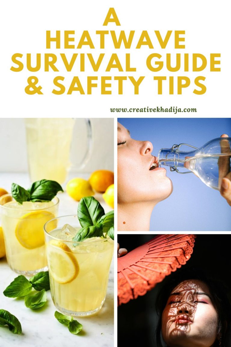 Heatwave Survival Guide For Summer Season | Creative Khadija